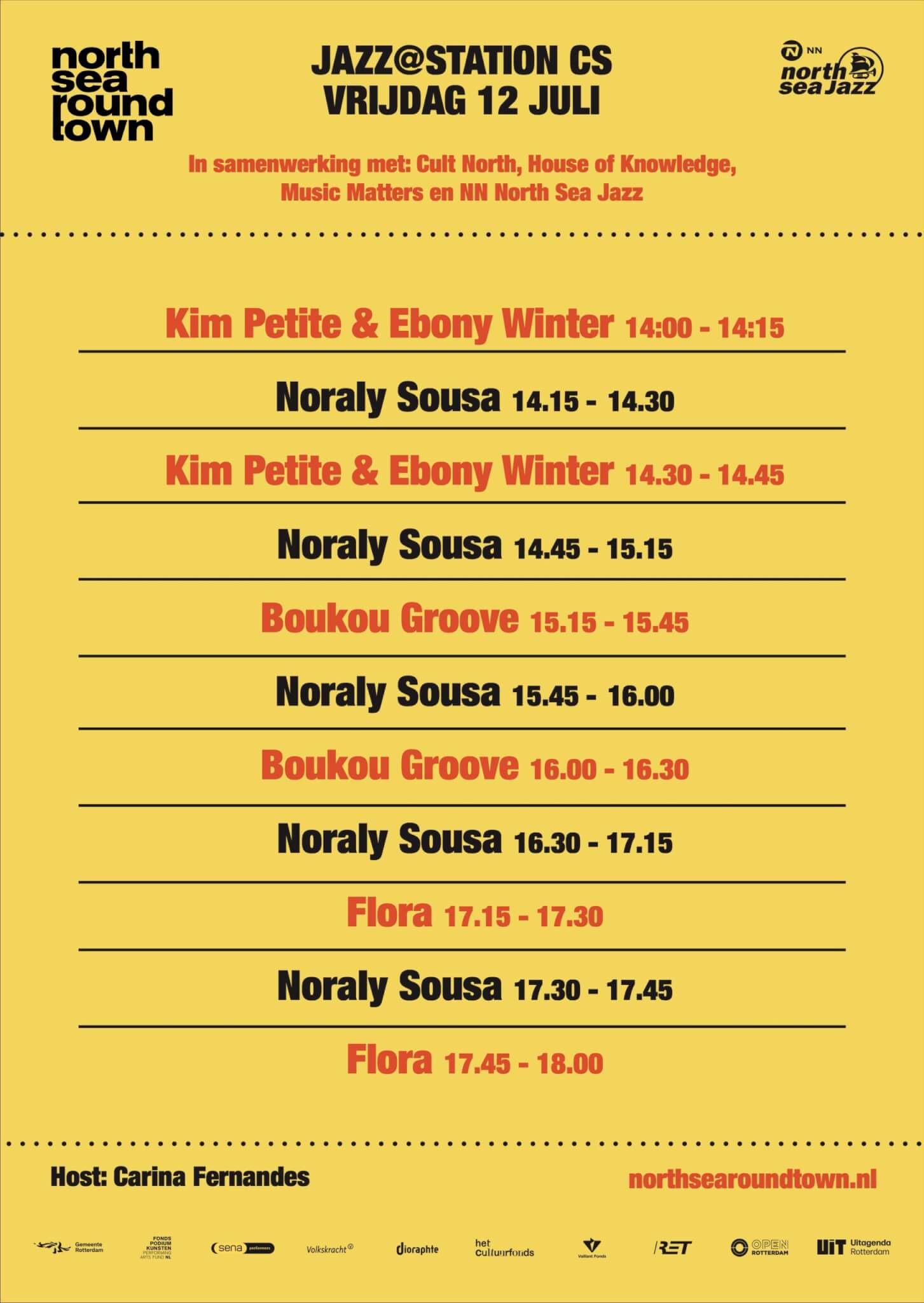 NSRT CS Talent stage - timetable 2024 - North Sea Round Town - North ...